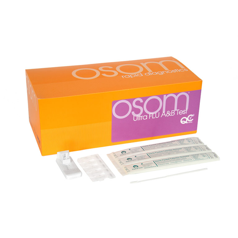 OSOM® ULTRA Flu A&B test x 25 – Connect2Pharma Orders